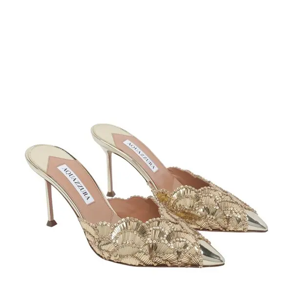 AQUAZZURA Ce Soir Pump Mules