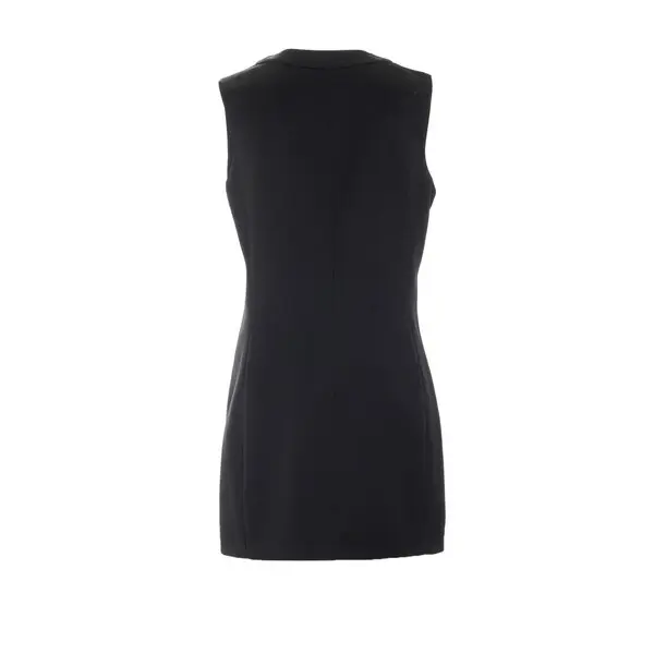 Saint Laurent Mini Buttons And Crystals Dress
