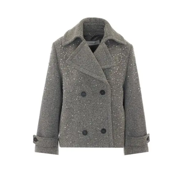GOLDEN GOOSE Journey Short Trench Coat