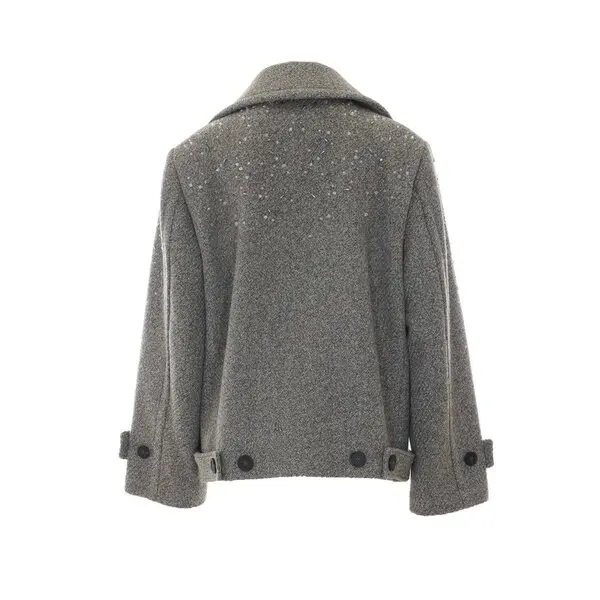 GOLDEN GOOSE Journey Short Trench Coat