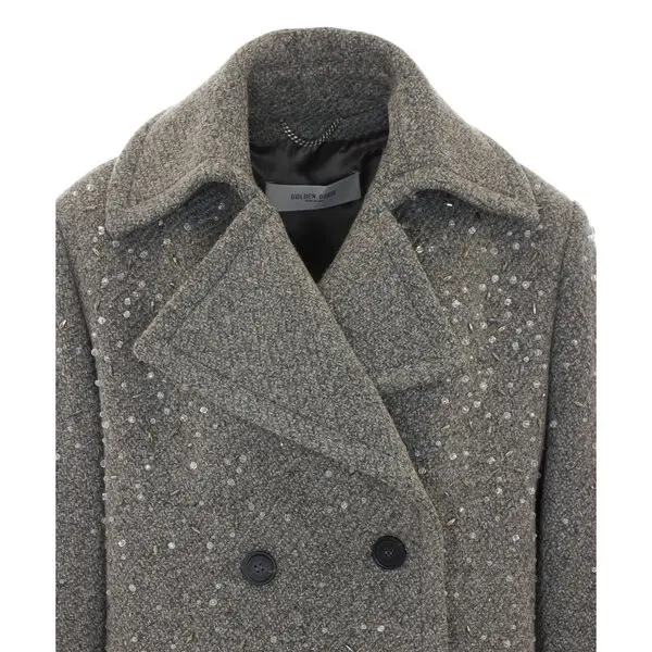 GOLDEN GOOSE Journey Short Trench Coat