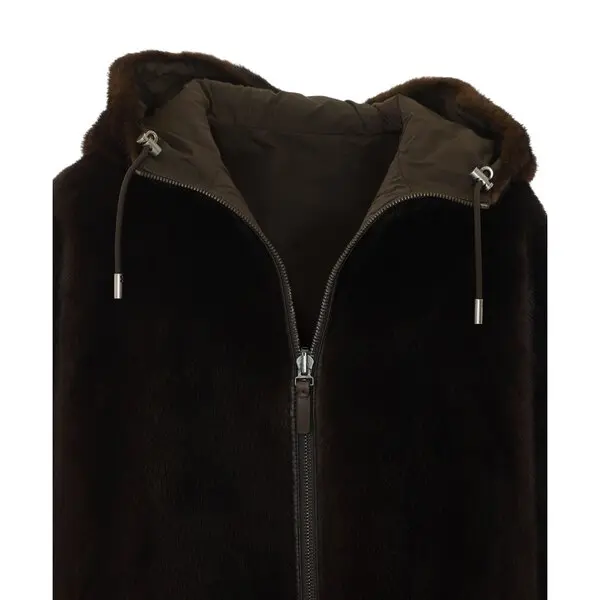 YVES SALOMON Reversible Mink Jacket