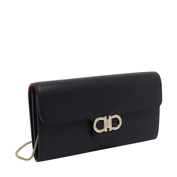 FERRAGAMO Gancini Chain Wallet