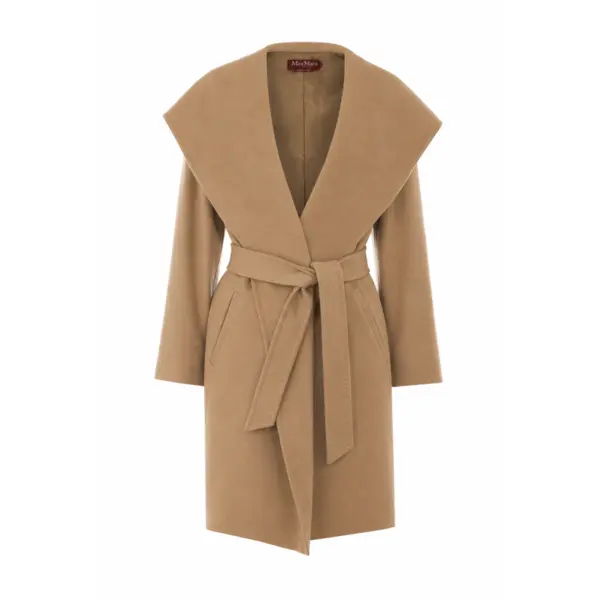 Max Mara Mstnewmang Coat - Cream
