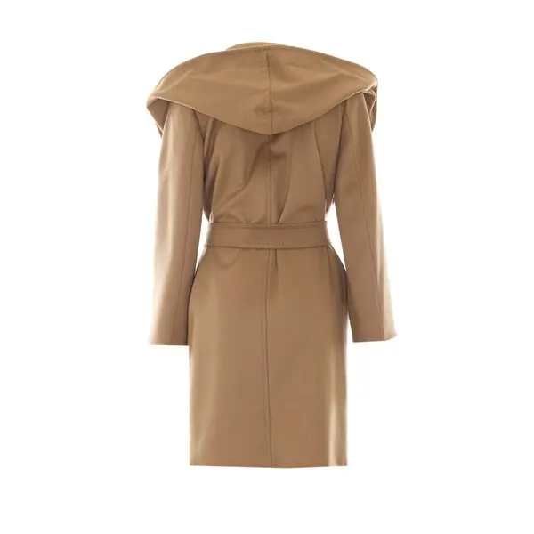 Max Mara Mstnewmang Coat - Cream