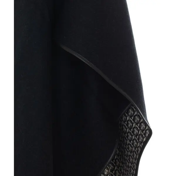 FERRAGAMO Gancini Reversible Poncho