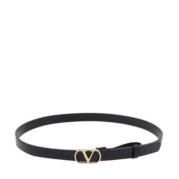Valentino Garavani Vlogo Signature Belt - Black