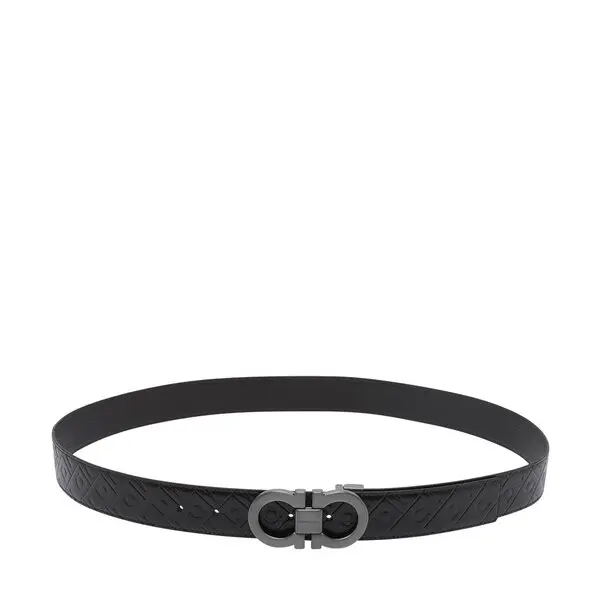FERRAGAMO Gancini Reversible And Adjustable Belt