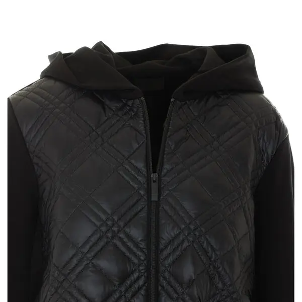 Moncler Logo Zip Up Cardigan