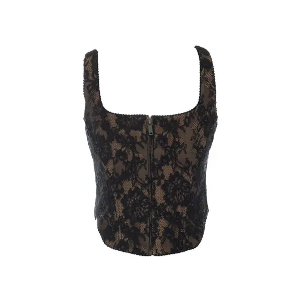 SELF-PORTRAIT Lace Corset Top