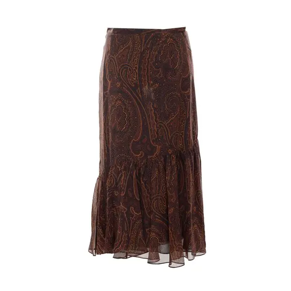 Etro Paisley Print Skirt