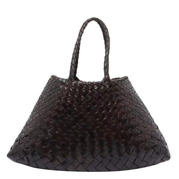Dragon Diffusion Small Santa Croce Shoulder Bag - Brown