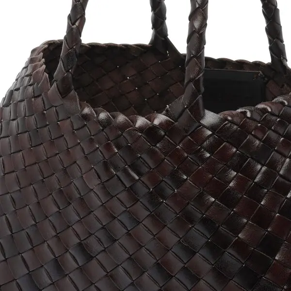 Dragon Diffusion Small Santa Croce Shoulder Bag - Brown