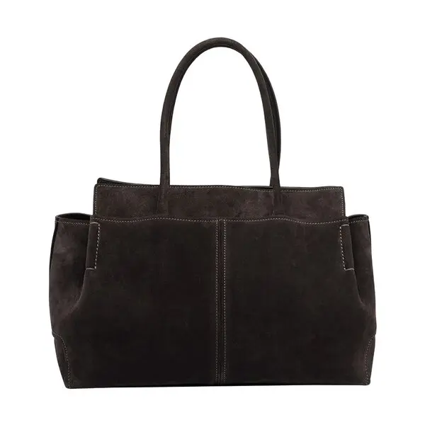 TOD'S Suede Shopping Bag