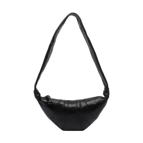 LEMAIRE Small Croissant Crossbody Bag - Brown