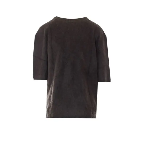 LISA YANG Maren Short Sleeves Sweater - Gray