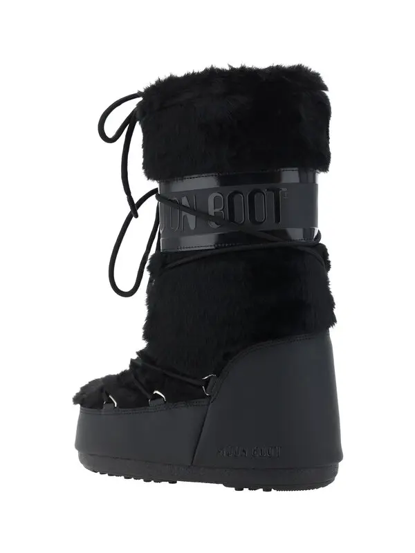 Moon Boot Icon Faux Fur Boots