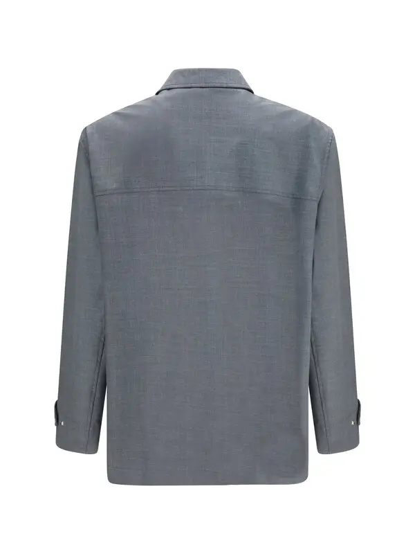 Brunello Cucinelli Virgin Wool Jacket With Pockets