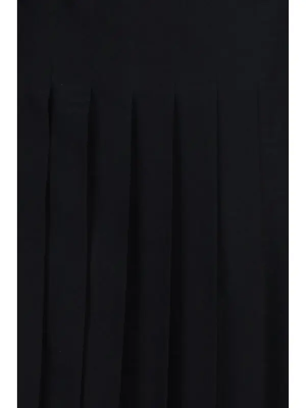 Fendi Long Jacquard Silk Dress