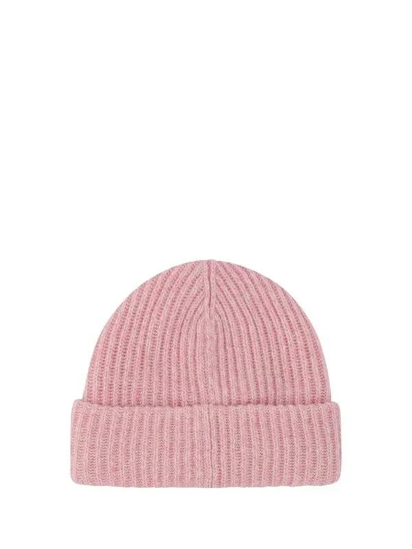 GANNI Beanie Hat - Pink
