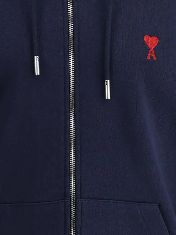 AMI Paris Logoed Hoodie
