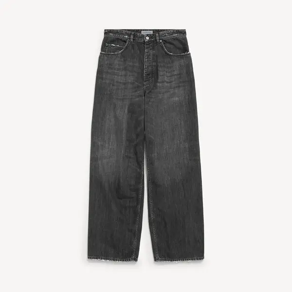Balenciaga Pleated Baggy Jeans