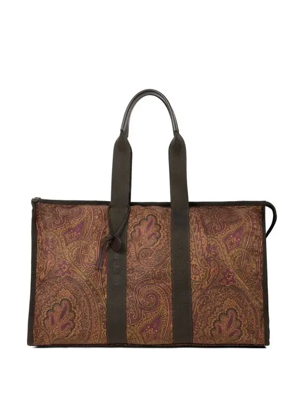 Etro Nylon Tote Bag