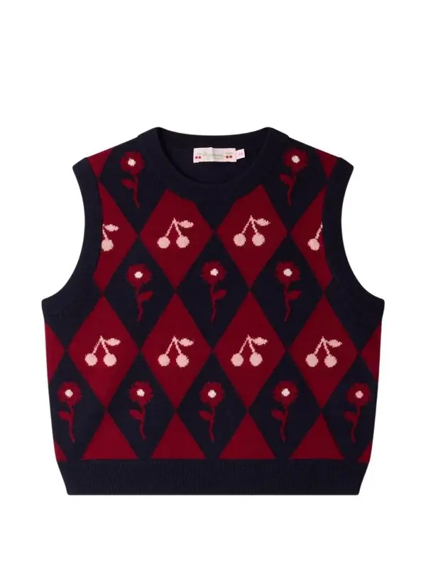 Bonpoint Sweater Vest Wool "maelle