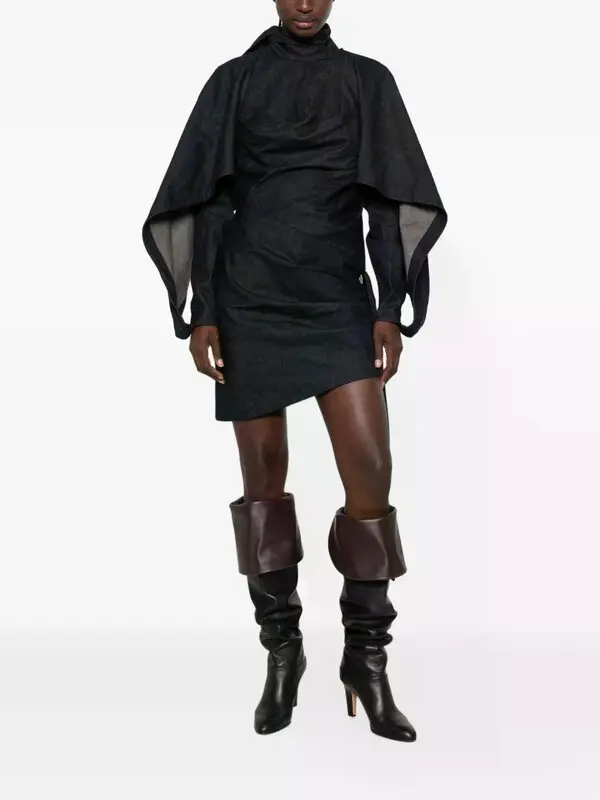 Zimmermann Valiant Draped Mini Dress