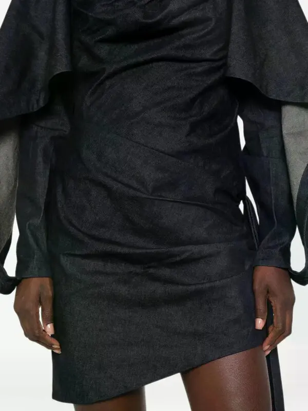 Zimmermann Valiant Draped Mini Dress
