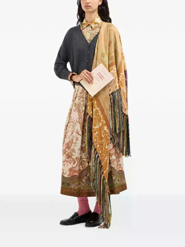 PIERRE-LOUIS MASCIA Aloe Ruched Silk Shirt