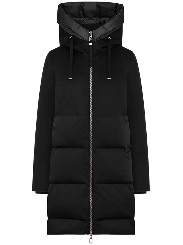 DUNO Wool Puffer Jacket - Black