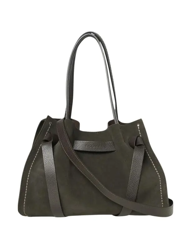 VISONA` Vittoria Suede Handbag