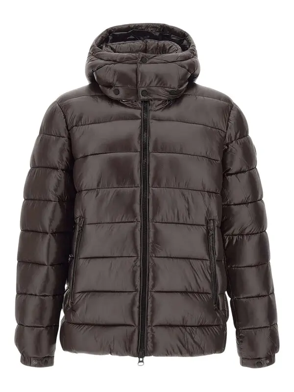 SAVE THE DUCK Quilted Jacket With Hood Slouch