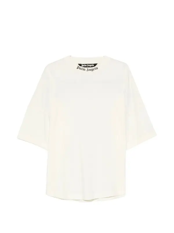 Palm Angels Oversized T-shirt With Printed Logo