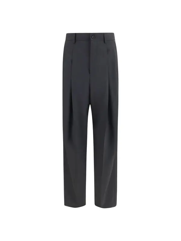 Dolce & Gabbana Wool Blend Tailored Trousers