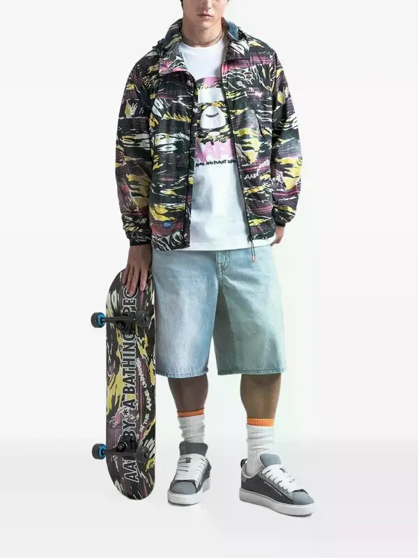 AAPE BY *A BATHING APE Aapeunvs Moonface Graphic T-shirt