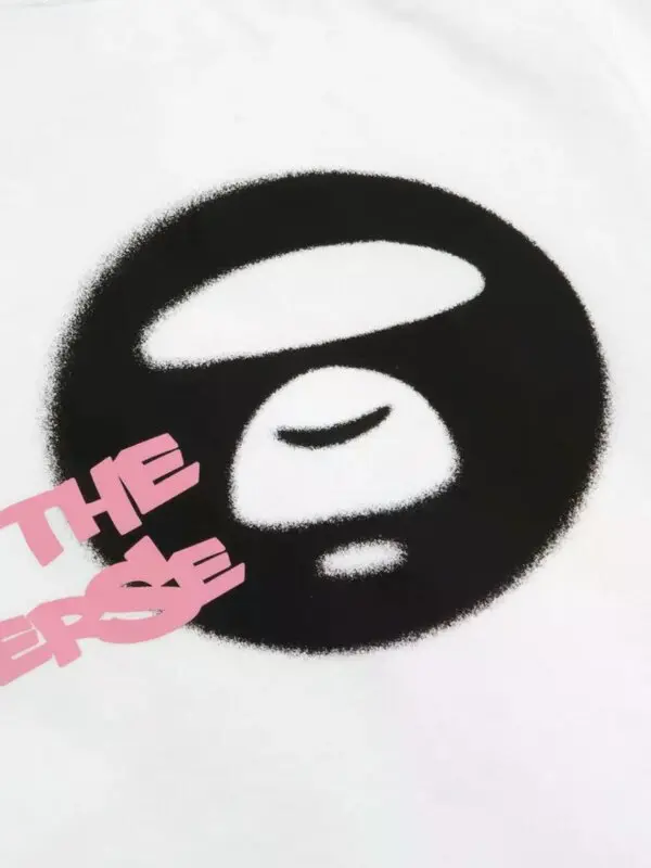 AAPE BY *A BATHING APE Aapeunvs Moonface Graphic T-shirt