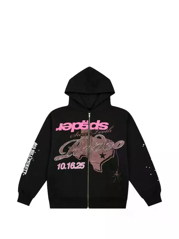 SP5DER Rodeotexas Zip-up Hoodie