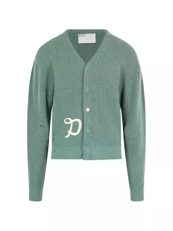PALY Distressed P-patch Cardigan