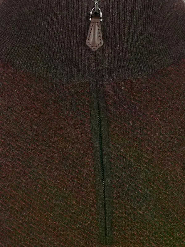 Loro Piana Roadster Quarter-zip Cashmere Sweater