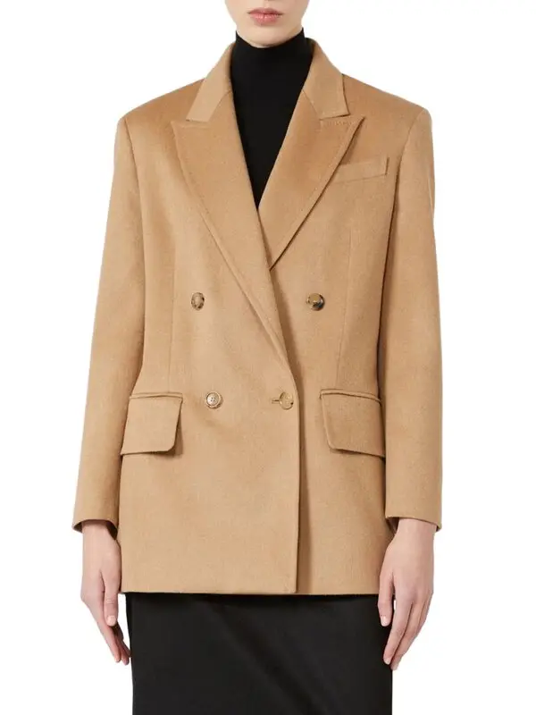Max Mara Olimpia Camel Sable Jacket
