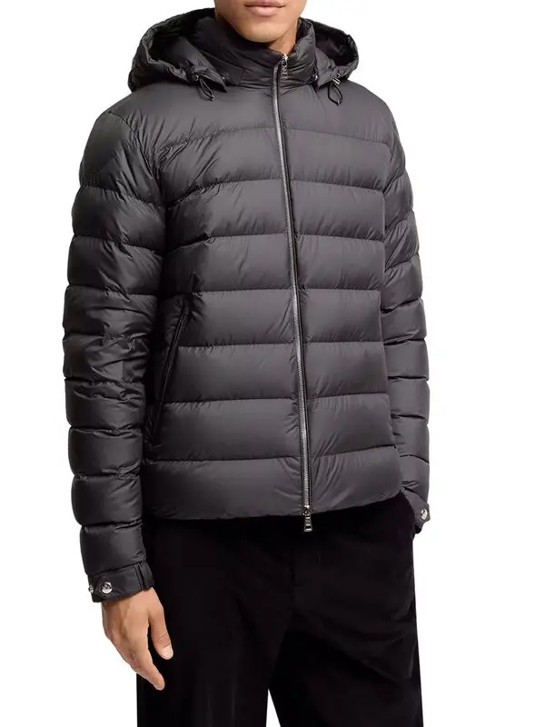 Moncler Arneb Short Hooded Down Jacket