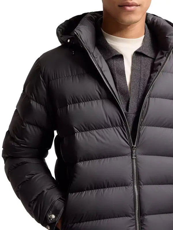 Moncler Arneb Short Hooded Down Jacket