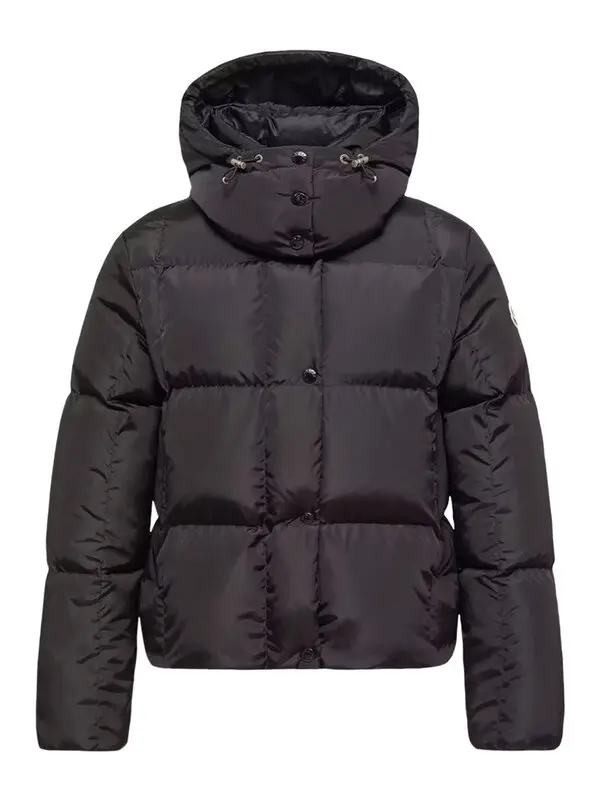Moncler Castlenew Hooded Down Jacket - Black