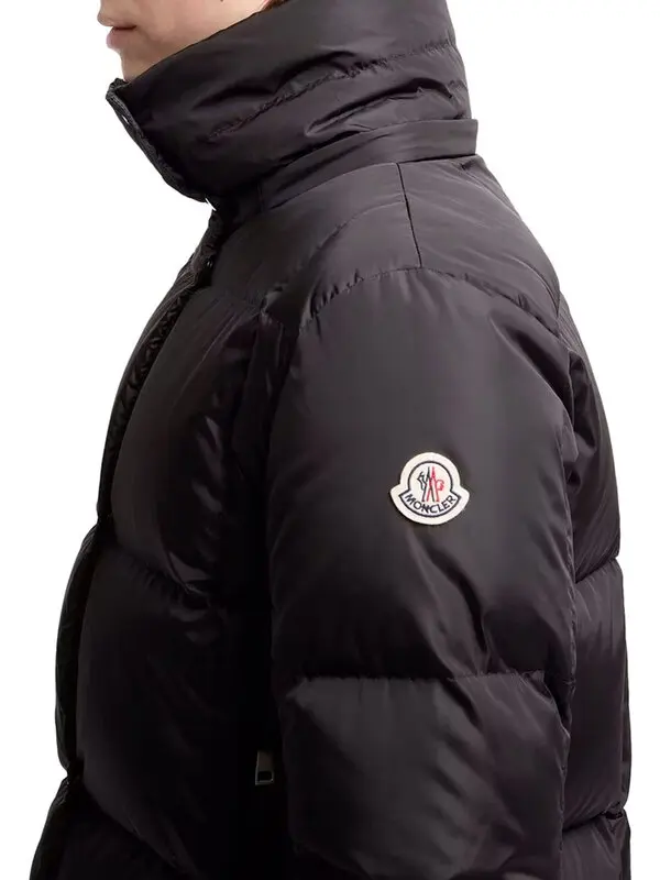 Moncler Castlenew Hooded Down Jacket - Black