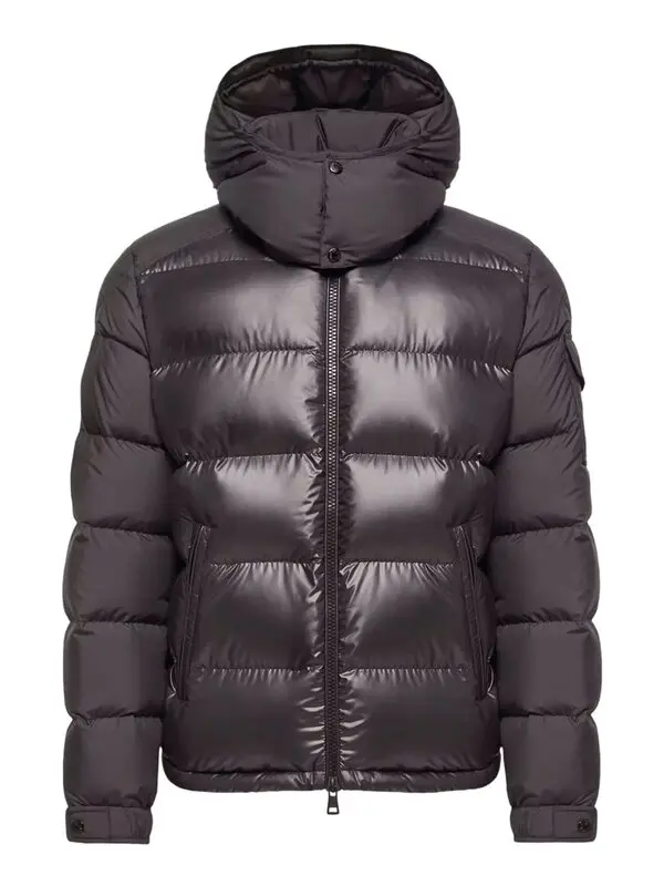 Moncler Maya Short Hooded Down Jacket - Black