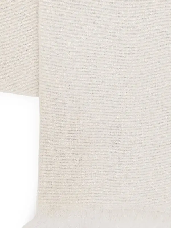 Brunello Cucinelli Cashmere And Silk Scarf With Sequins