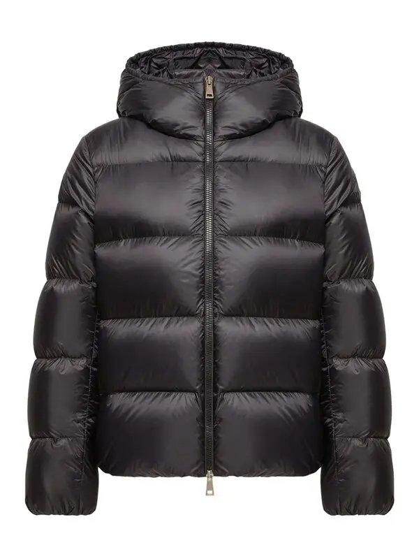 Moncler Feligule Hooded Short Down Jacket