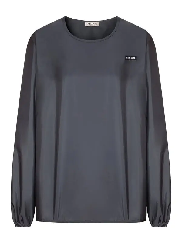Miu Miu Technical Fabric Top - Multicolor